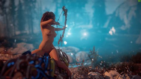 18 Для Horizon Zero Dawn вышел голый мод ROBOKOT Games