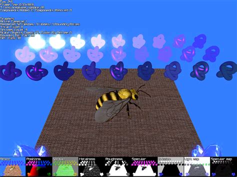 A Simple Example Of Light With Pbr Metallic Roughness Factors Ropengl