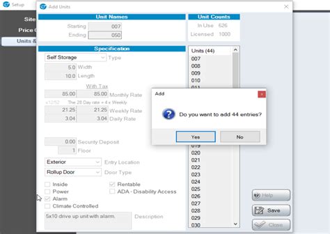 How Do I Add Or Delete Units SiteLink By Storable Help Center