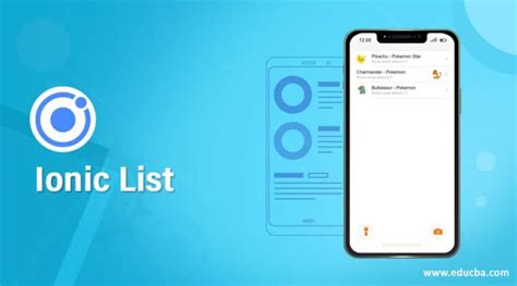 Ionic List Learn How List Components Work In Ionic