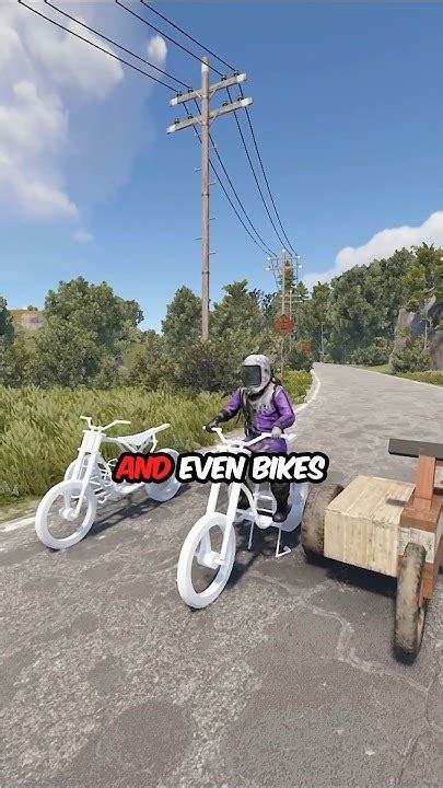 Bikes In Rust🚲 Rust Rustclips Rustconsole Rustgame Rusttok