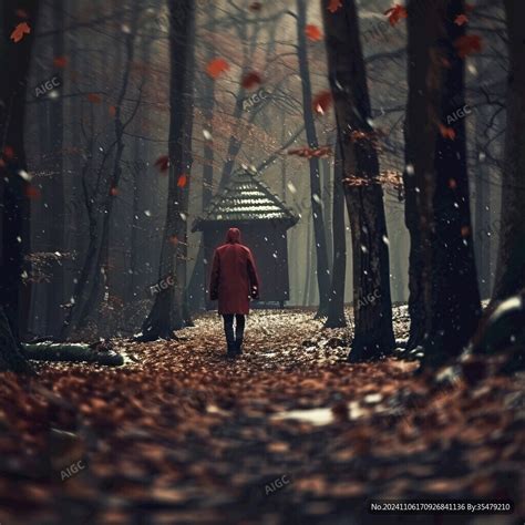 Ai创作图小路人物背影 金色树叶小路落叶行人 秋天的背影 撑伞红衣背影 秋天背影 孤独背影插画 唯美秋天小道 红衣行者 林间小路散步的人 红色户外森系 赏秋的人 唯美秋景秋天小道 秋天黄昏背影