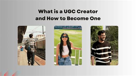 What a UGC Creator is and How to Become One in India