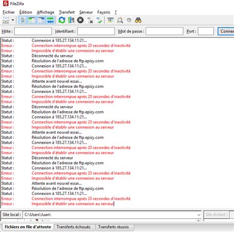 Cant Connect To Ftp Hosting Support Infinityfree Forum