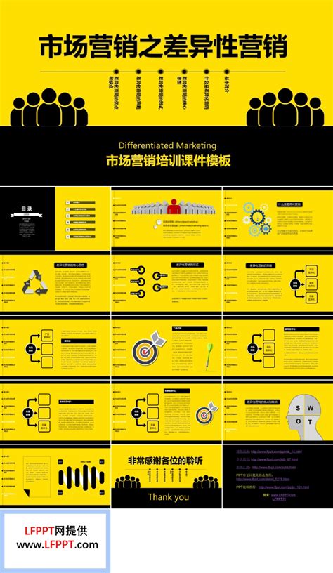 市场营销之差异化营销培训课件PPT下载 LFPPT
