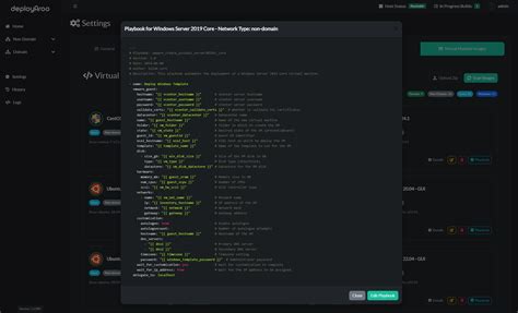 Screenshots Deployaroo