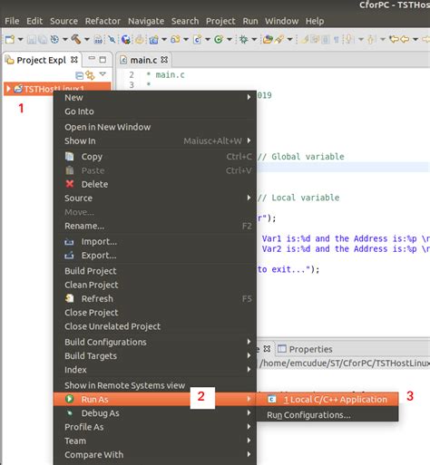 How To Use Stm32cubeide For Write A C Code For Your Pc Under Linux Emcu