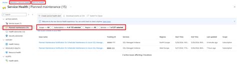 Configure Advance Notifications For Planned Maintenance Events Azure