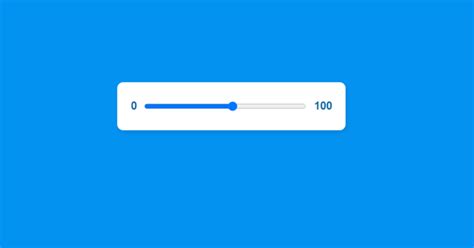 Range Slider With Min And Max Values Using Html And Css
