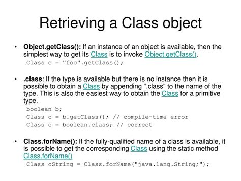 Ppt Reflection In Java Powerpoint Presentation Free Download Id