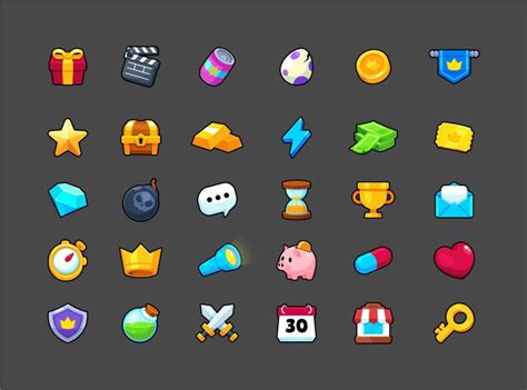 ui game icons duds flausino game icon game ui game ui design
