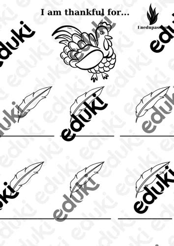 Thanksgiving Worksheet Beginner Level Ημέρα των Ευχαριστιών Φυλλάδιο