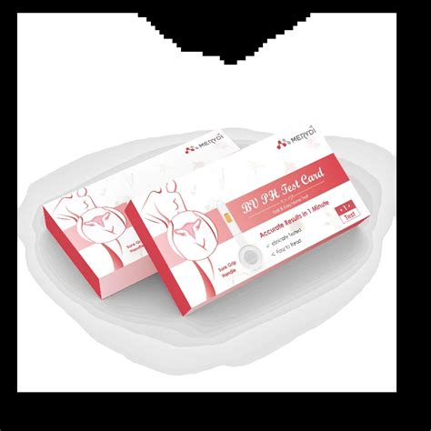 Bv Ph Test Card For Vaginal Discharge Bacterial Vaginosis