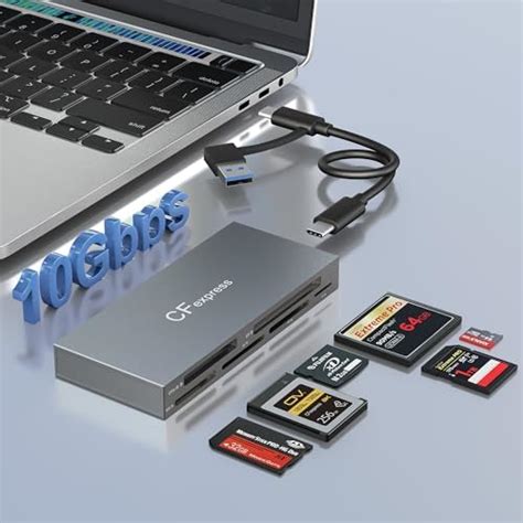 Amazon Com CFexpress Type B Card Reader In USB Gbps CFexpress Card Reader Adapter
