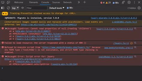 Console Tool In Microsoft Edge Browser GeeksforGeeks