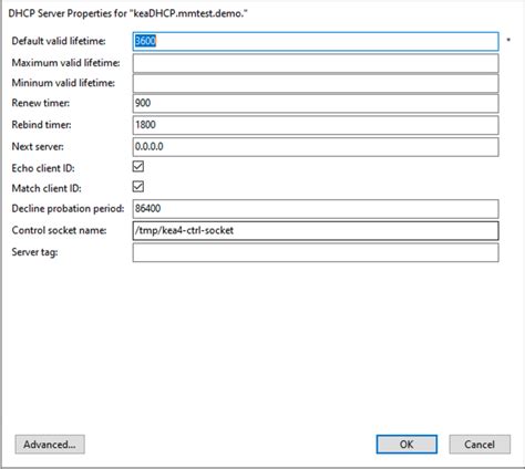 ISC Kea DHCP Micetro By Men Mice 10 6 Documentation