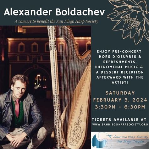Sdhs Winter Benefit Concert Featuring Alexander Boldachev Elfin Forest