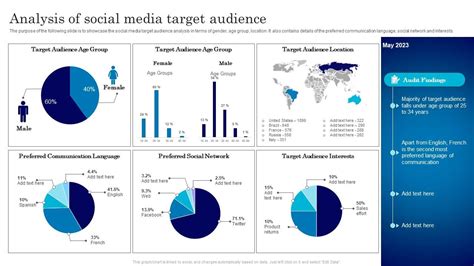 Analysis Of Social Media Target Audience Assessment Plan For Online