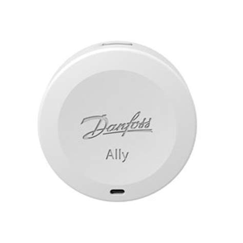 danfoss ally room sensor indoor temperature sensor wireless