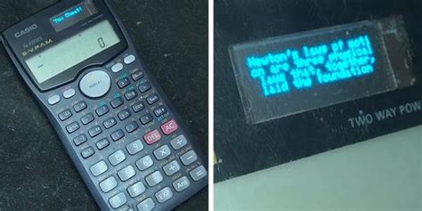 Simple Hack Converts This Casio Calculator Into A Sophistica