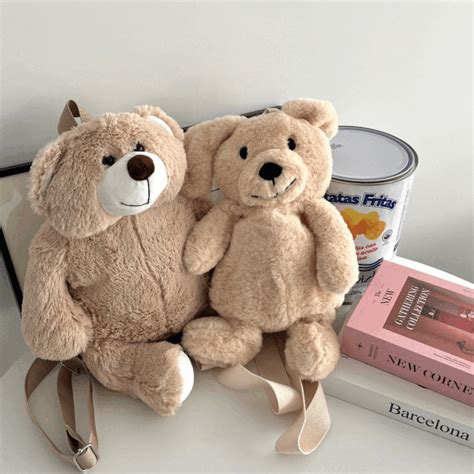 러블리 곰돌이 강아지 인형 귀여운 퍼 크로스백 에이블리