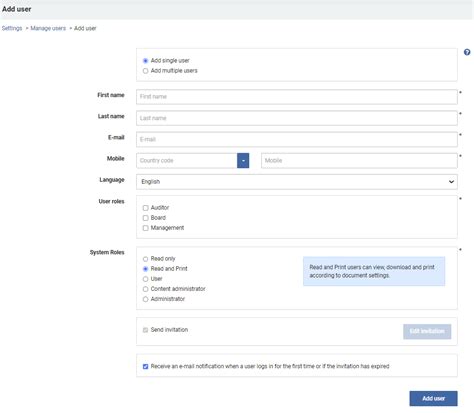 Set Up And Add New Users Admincontrol Help Centre