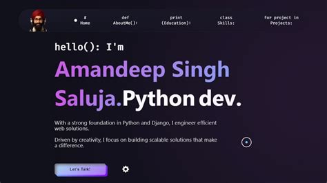 My Python Developer Portfolio Is Ready