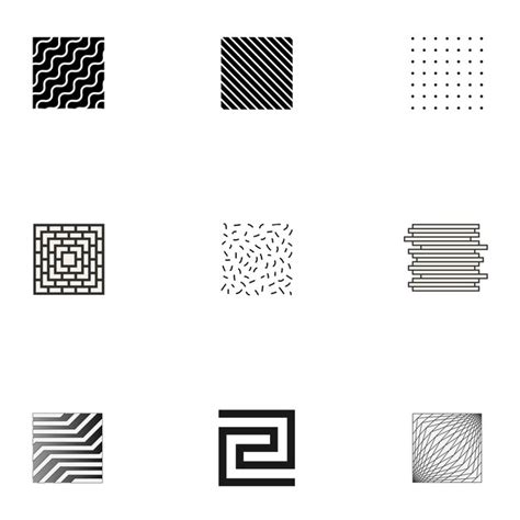 Premium Vector Square Geometric Shapes Part 1