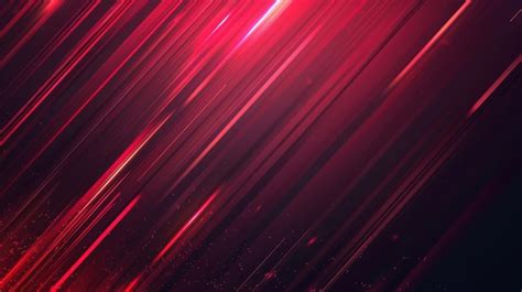 Dynamic Red Abstract With Vibrant Diagonal Lines And Sleek Digital Design Premium Ai Generated