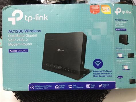 USED TM UNIFI WIRELESS DUAL BAND GIGABIT VDSL ADSL MODEM ROUTER Computers Tech Parts