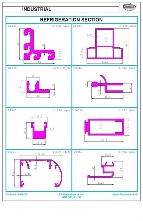 Aluminium Refrigerator Section At ₹ 300 Kg Aluminum Section In Mumbai Id 2854525922988