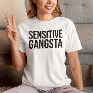 Sensitive Gangsta Svg Png Quote Meme God Forbid Im A Sensitive