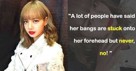 Blackpinks Stylist Finally Revealed The Secret Behind Lisas Perfect Bangs Koreaboo