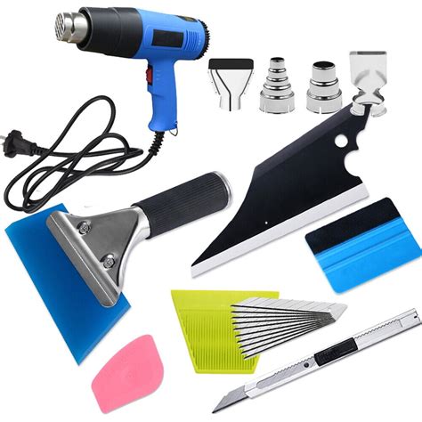 Foreverun Motor Car Window Tint Vinyl Tools Kit Squeegee Applicator