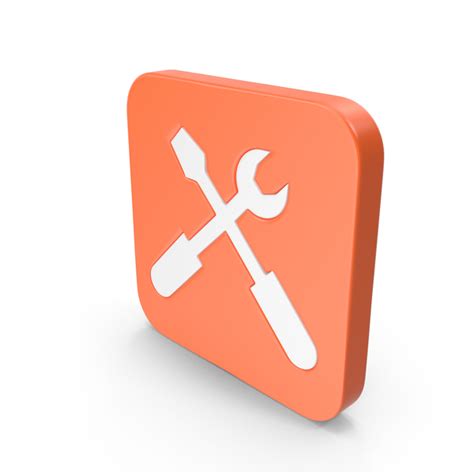 Orange Square Settings Icon Png Images And Psds For Download Pixelsquid