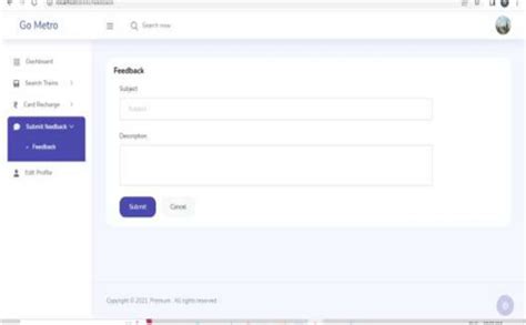 Functional Testing Of Feedback Form Download Scientific Diagram