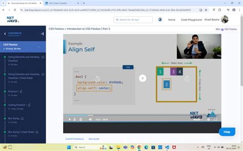 khalil basha on linkedin day27 nxtwave javascript cssflexbox