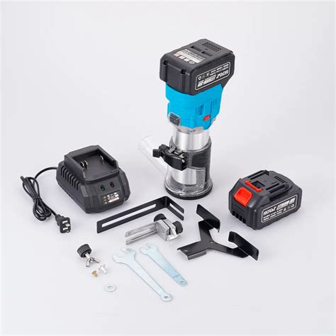 브러시리스 전기 트리머 핸드 트리머 조각 슬롯 트리밍 머신 조각 기계 라우터 마키타 18v 배터리용 1000w Aliexpress