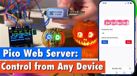 pico web server control your raspberry pi pico projects from any device youtube