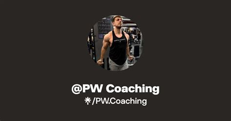Pw Coaching Instagram Linktree