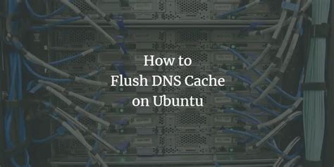 How To Flush DNS Cache On Ubuntu VITUX
