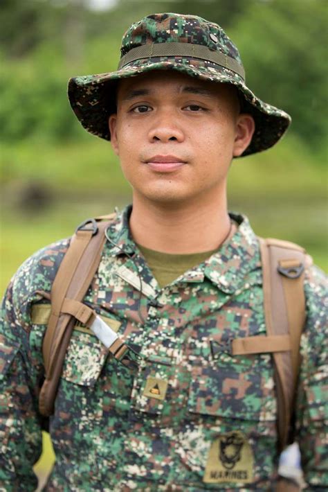 Philippine Marine Corps 2nd Lt Mcdhin Leonida Waits Picryl Public