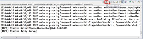 solve maven packaging error failed to clean project failed to delete