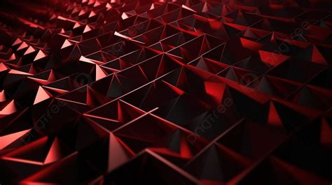 3d 삼각형 및 기하학이 있는 빨간색 배경 3d 렌더링 기하학적 패턴 배경 빨간색 대각선 패턴 그림자와 빛 고화질 사진 사진
