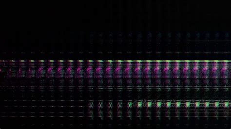 Soft Blue Screen Glitch Smooth Loop Layer Effect