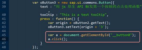 如何使用原生的 Javascript 代码,触发 Sap Ui5 按钮控件的点击事件处理函数 云社区 华为云 如何使用原生的 Javascript 代码,触发 Sap Ui5 按钮控件的点击事件处理函数 云社区 华为云