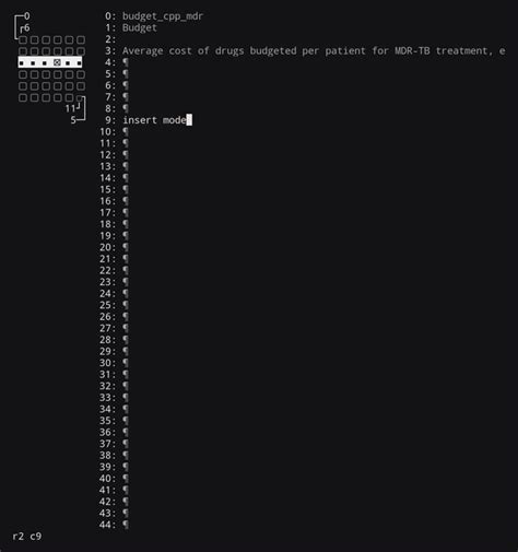 Working On A Vim Style Spreadsheetcsv Editor Written In Rust New To The Language Tips Welcome