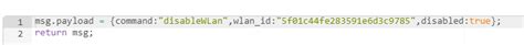 disable wlan won t work · issue 40 · isaksson node red contrib unifi