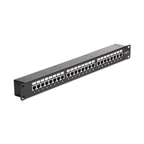 Panasonic Patch Panel Empty 24 Port Black Office Phone Shop