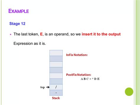 Infix To Postfix Conversion Pptx